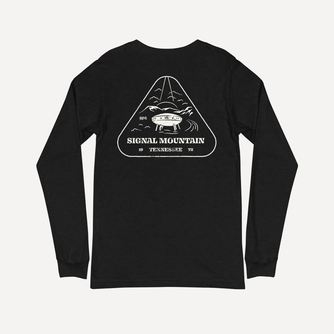 Signal Mtn. Spaceship House Long Sleeve Tee - Etsy