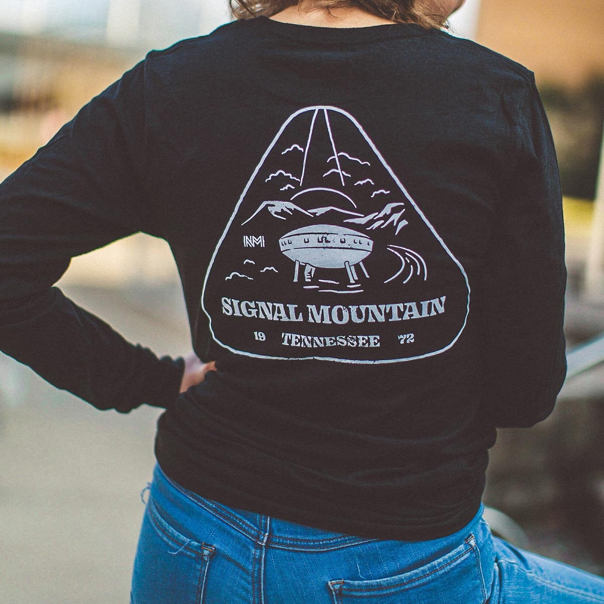 Signal Mtn. Spaceship House Long Sleeve Tee - Etsy
