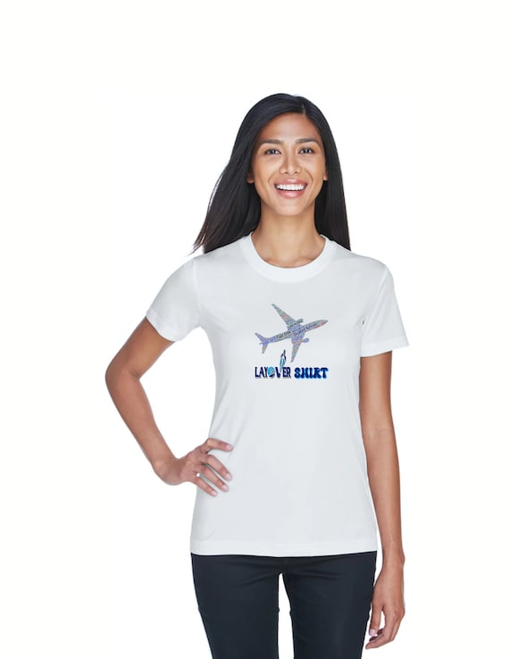 Flight Crew Airplane Short-sleeve T-shirts for Men and Women - Etsy