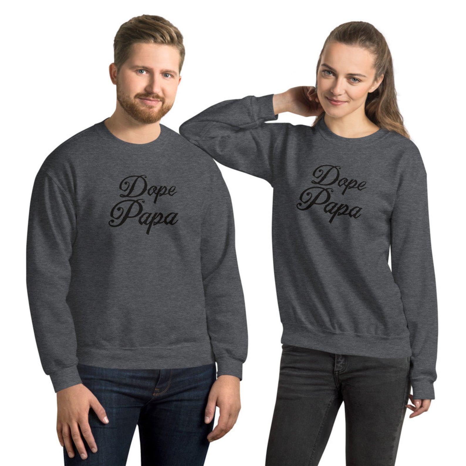 Dope Papa Sweater Papa Dad Sweater Dope Dad Unisex - Etsy