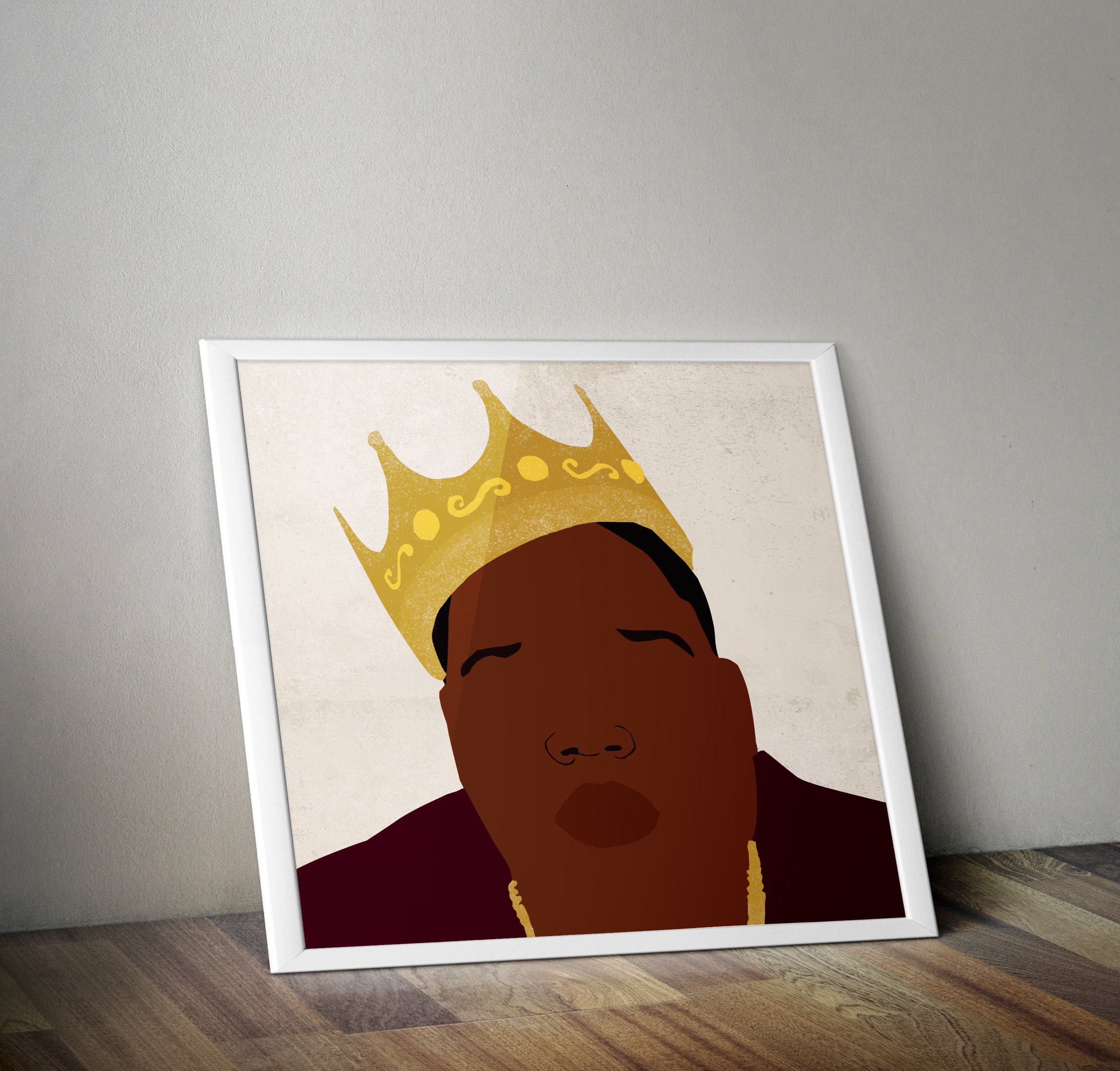 Notorious Big Crown Poster