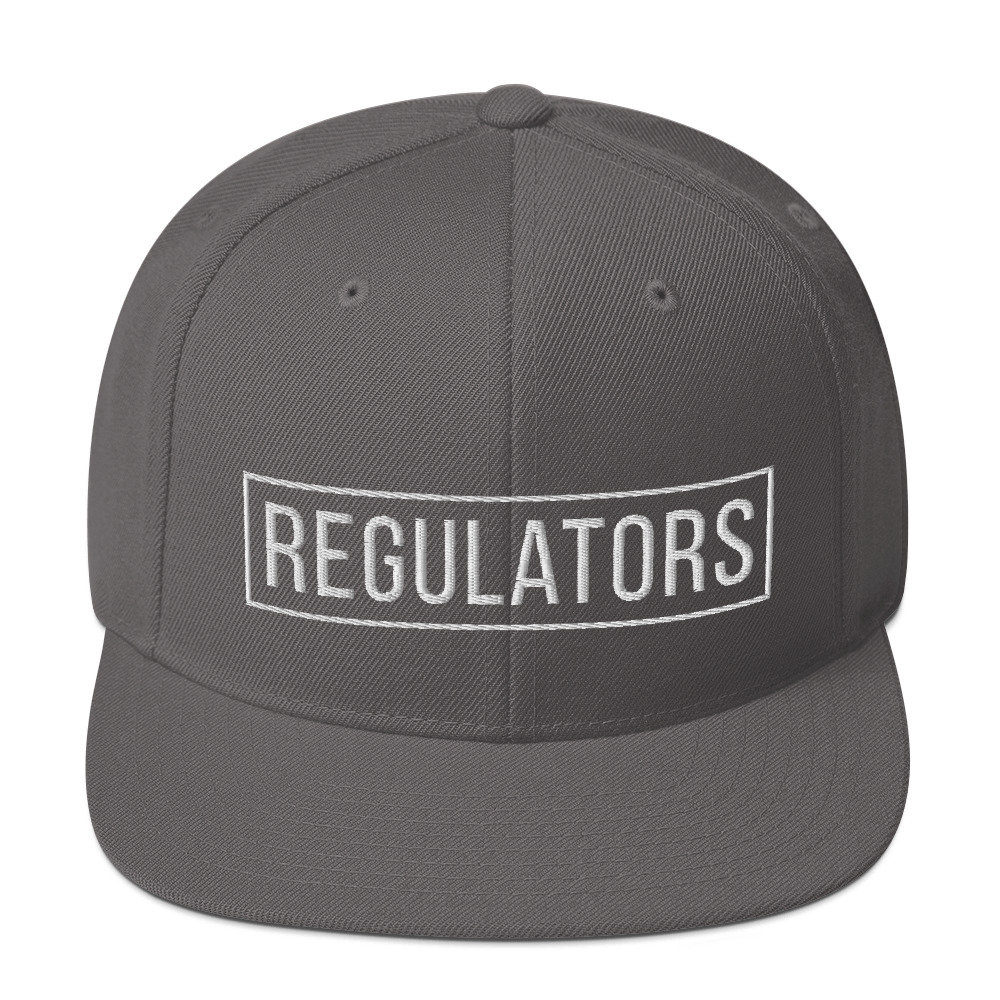 Regulators Snapback Hat, Hip Hop Hat, Embroidered Hat - Etsy