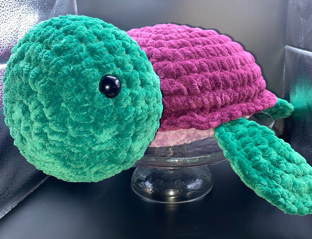 Large Crochet Turtle - Etsy