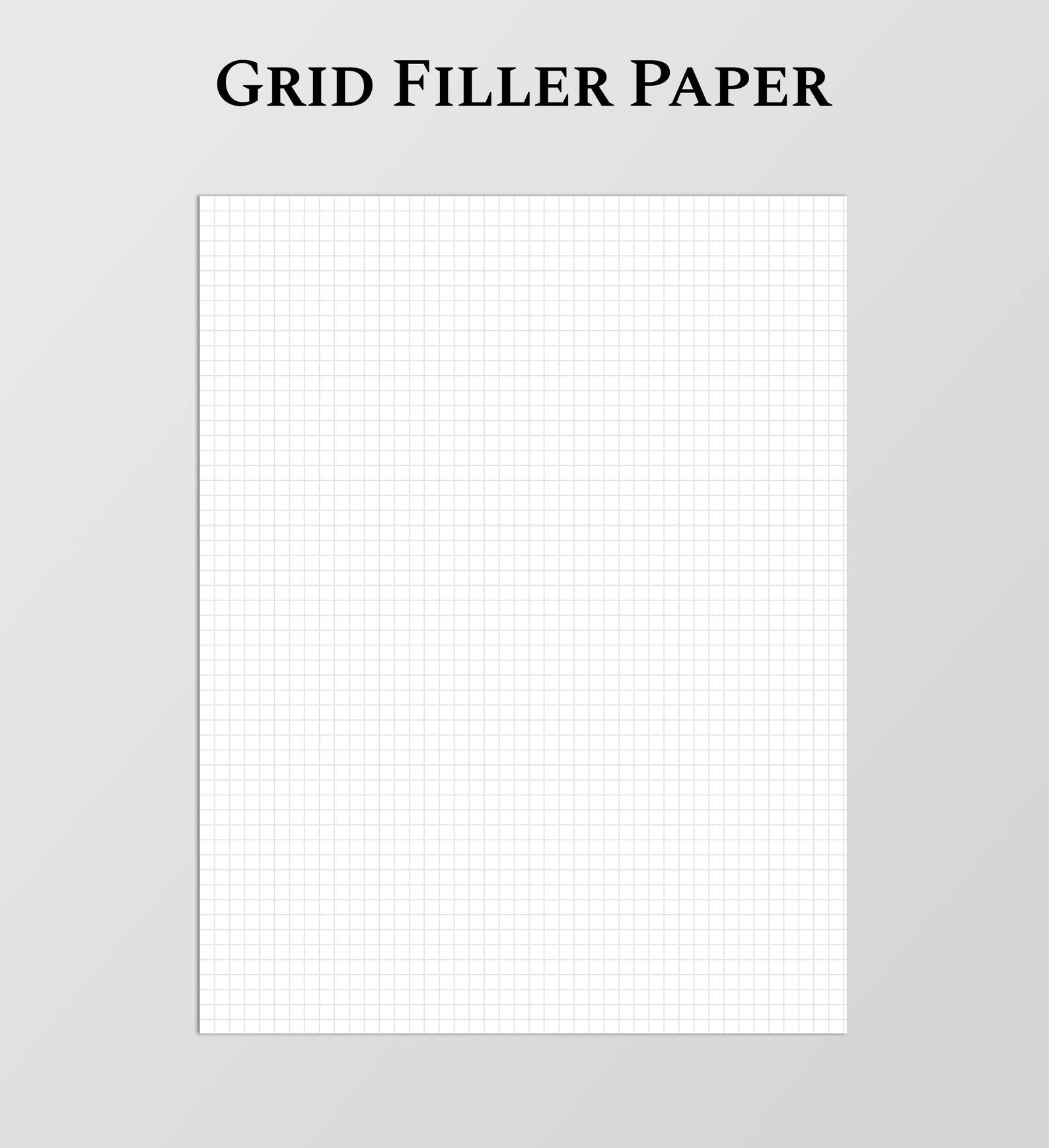 Bullet Journal Filler Paper Bundle With Dot Grid and Square Grid Paper ...