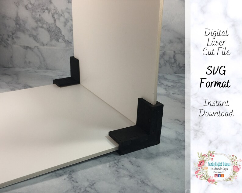 Laser Cut File, Backdrop Stand, Corner Brackets for Photo Backdrop ...