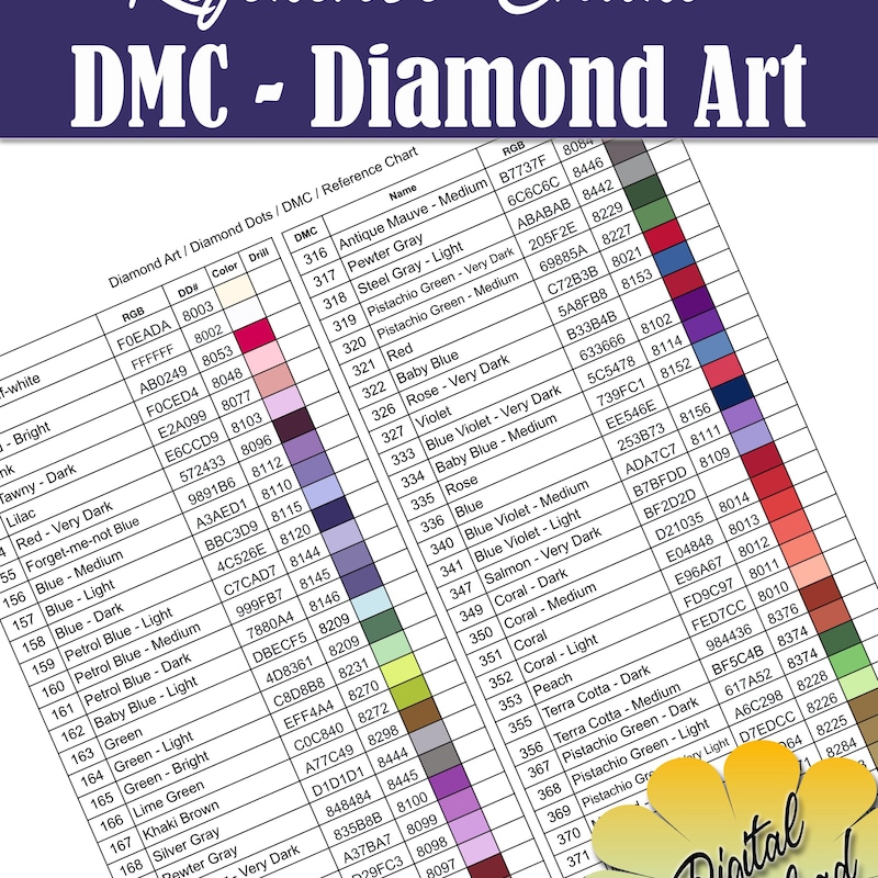 Color Diamond - Etsy