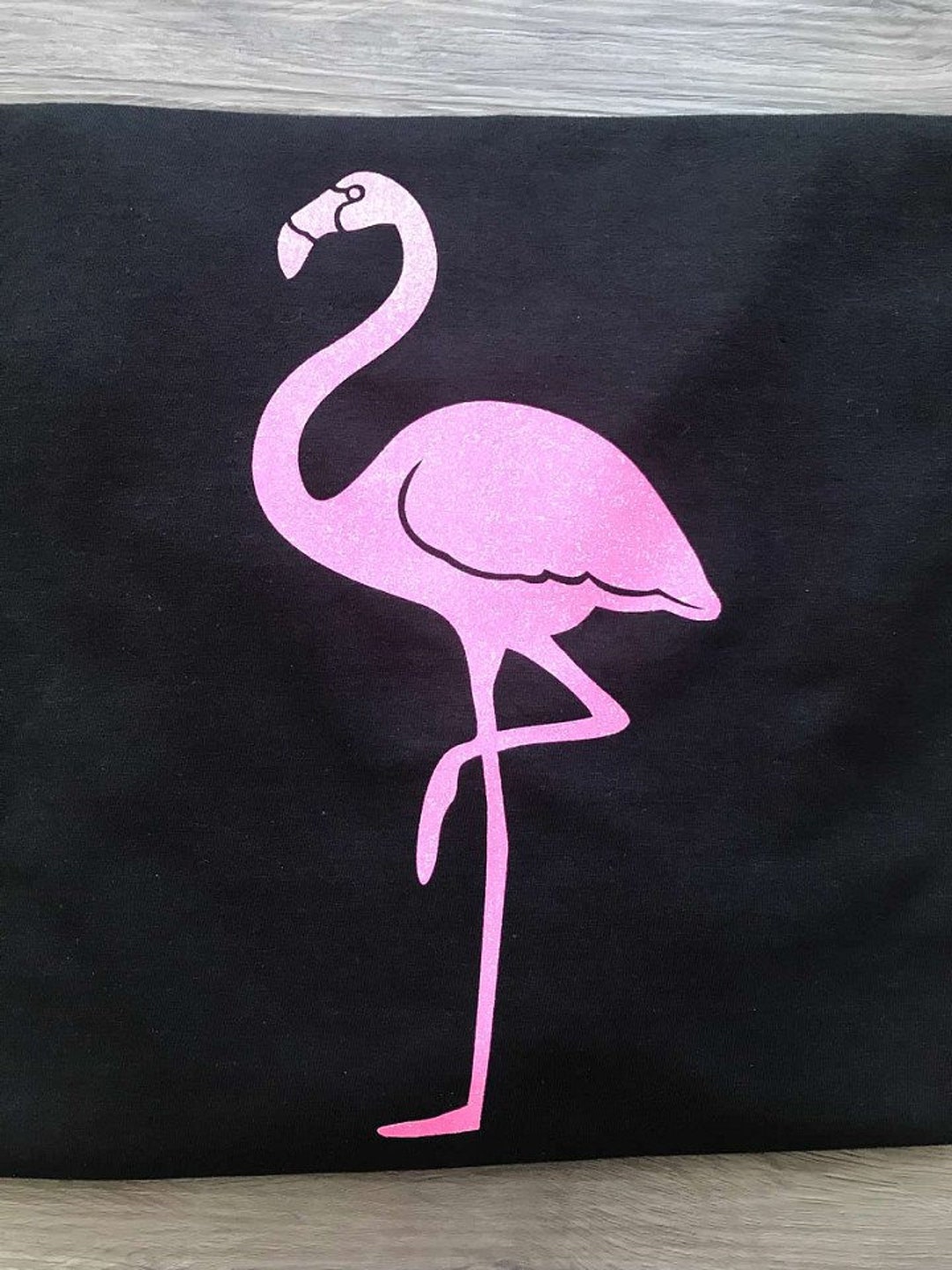 Glitter Pink Flamingo Shirt/tank Top - Etsy