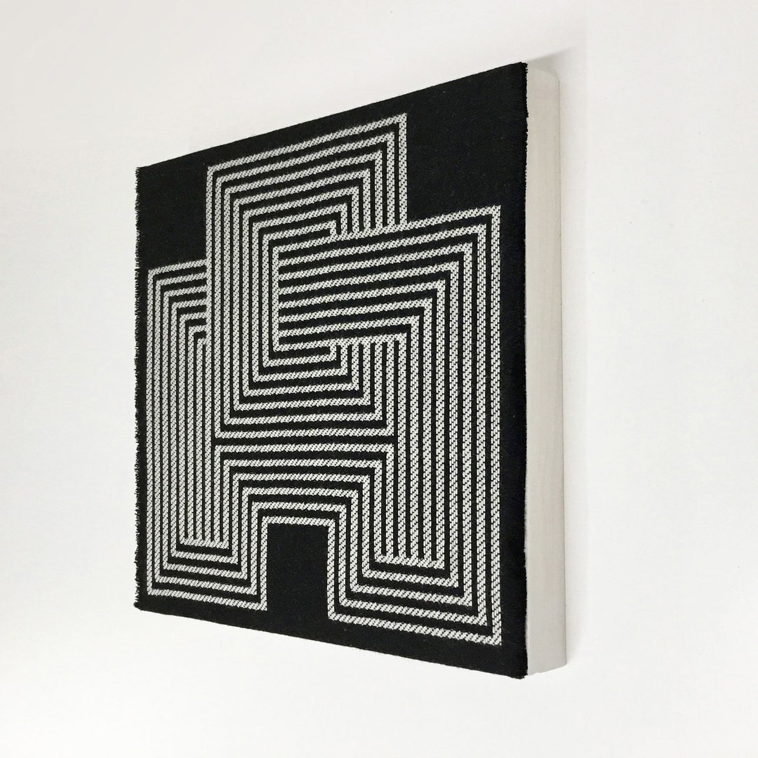 Letter a Weaving Wall Art Modern Woven Decor 10 X 10 - Etsy