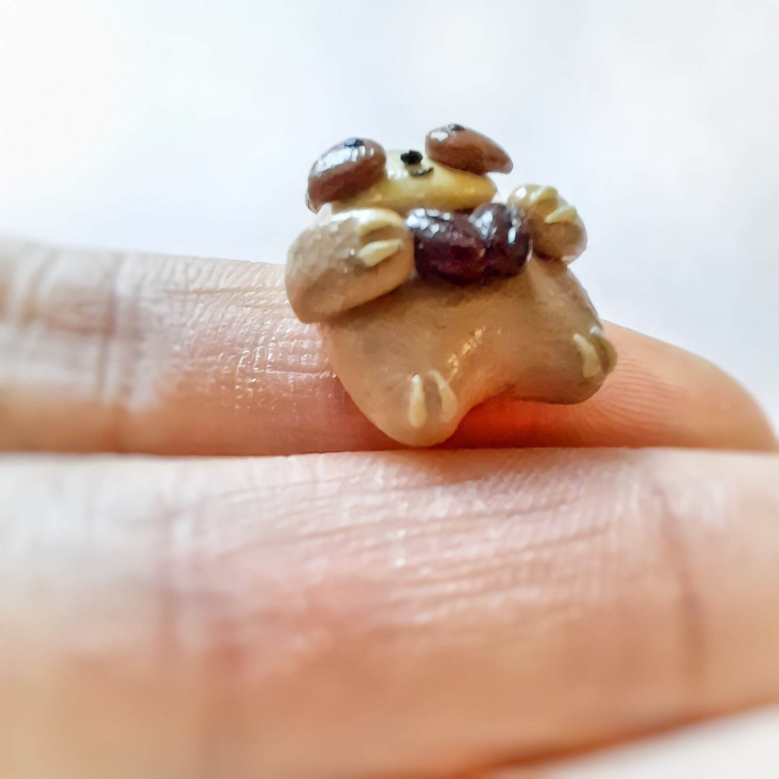 Slothfee Sloth Coffee Polymer Clay Charm - Etsy
