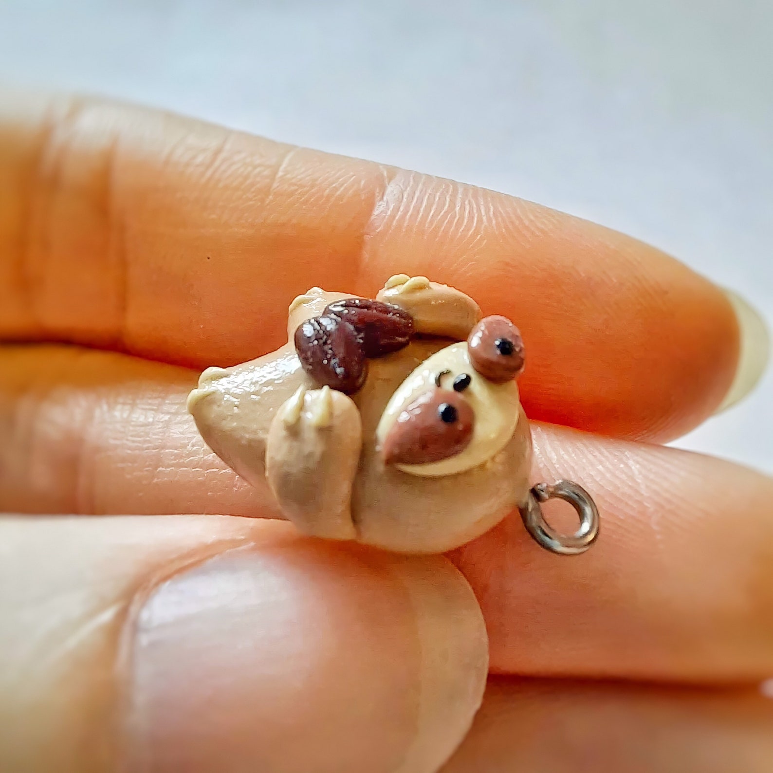 Slothfee Sloth Coffee Polymer Clay Charm - Etsy