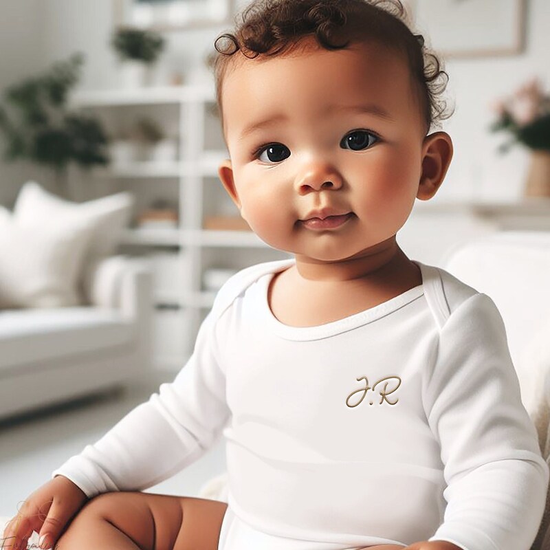 Monogrammed Onesies - Etsy
