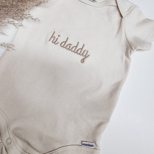Embroidered Hi Daddy ONESIES® Brand, Hello Daddy ONESIES® Brand Husband ...