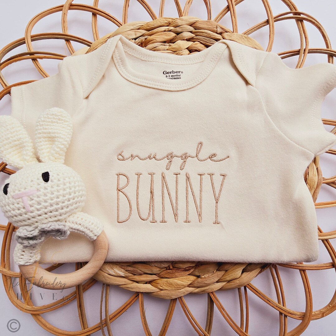 Embroidered Easter Onesies® Brand, Easter Bunny Outfit, Infant Baby ...