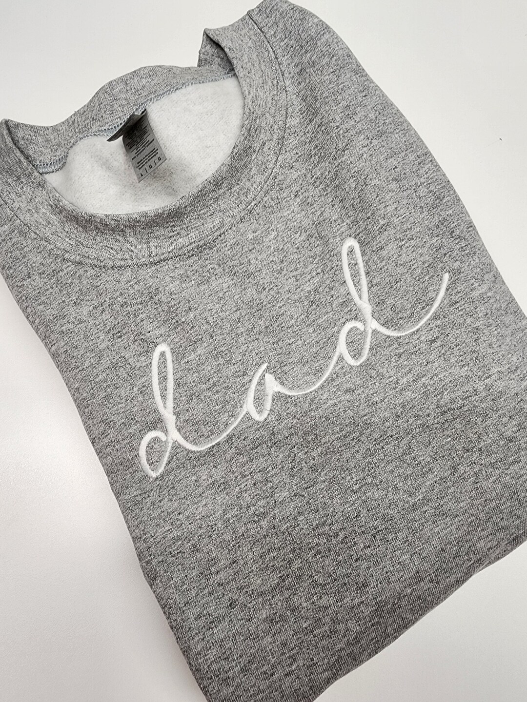 Dad Embroidered Sweatshirt, Daddy Embroidered Shirt, Gift for Dad ...