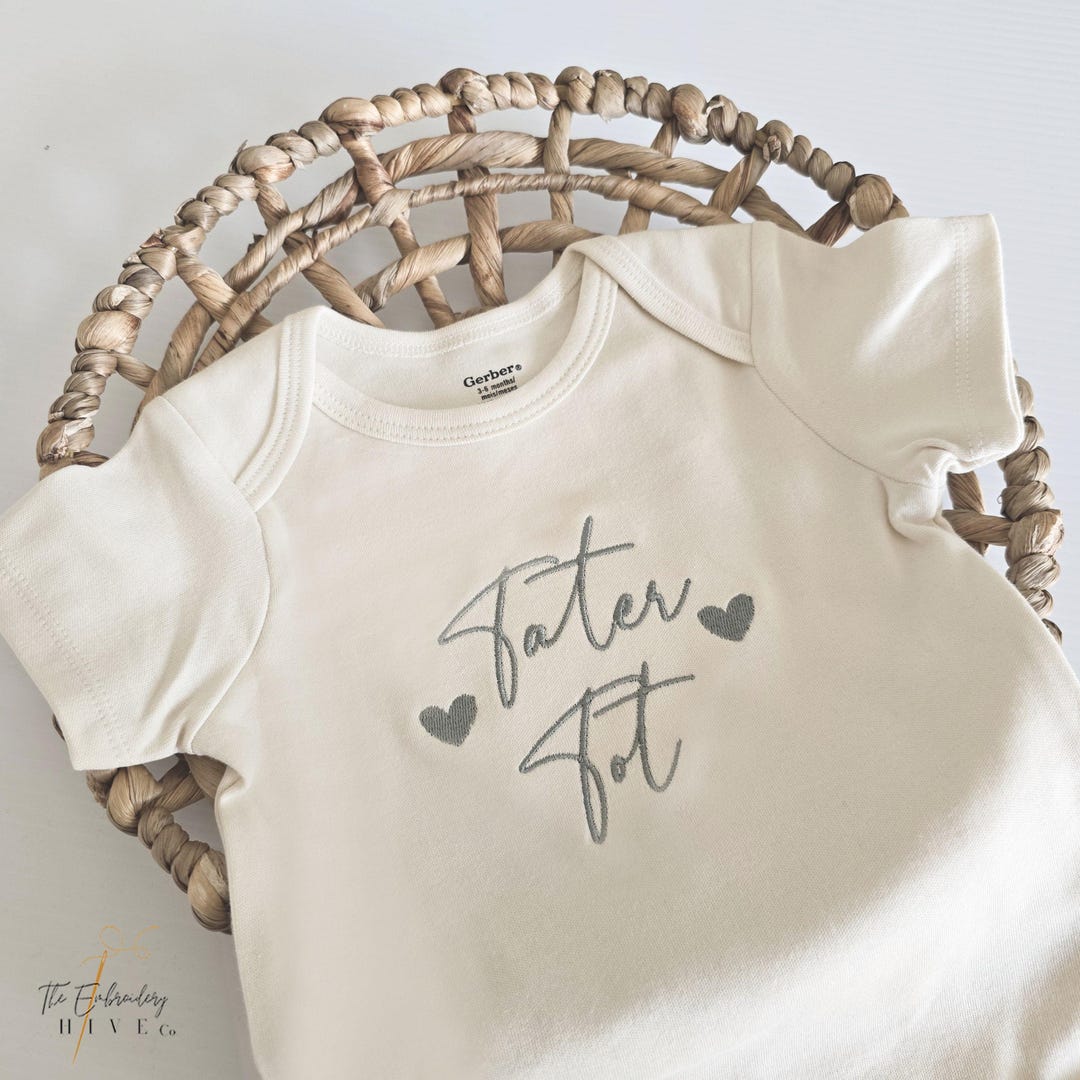 Embroidered Tater Tot ONESIE® Brand, Cute ONESIE® Pregnancy ...