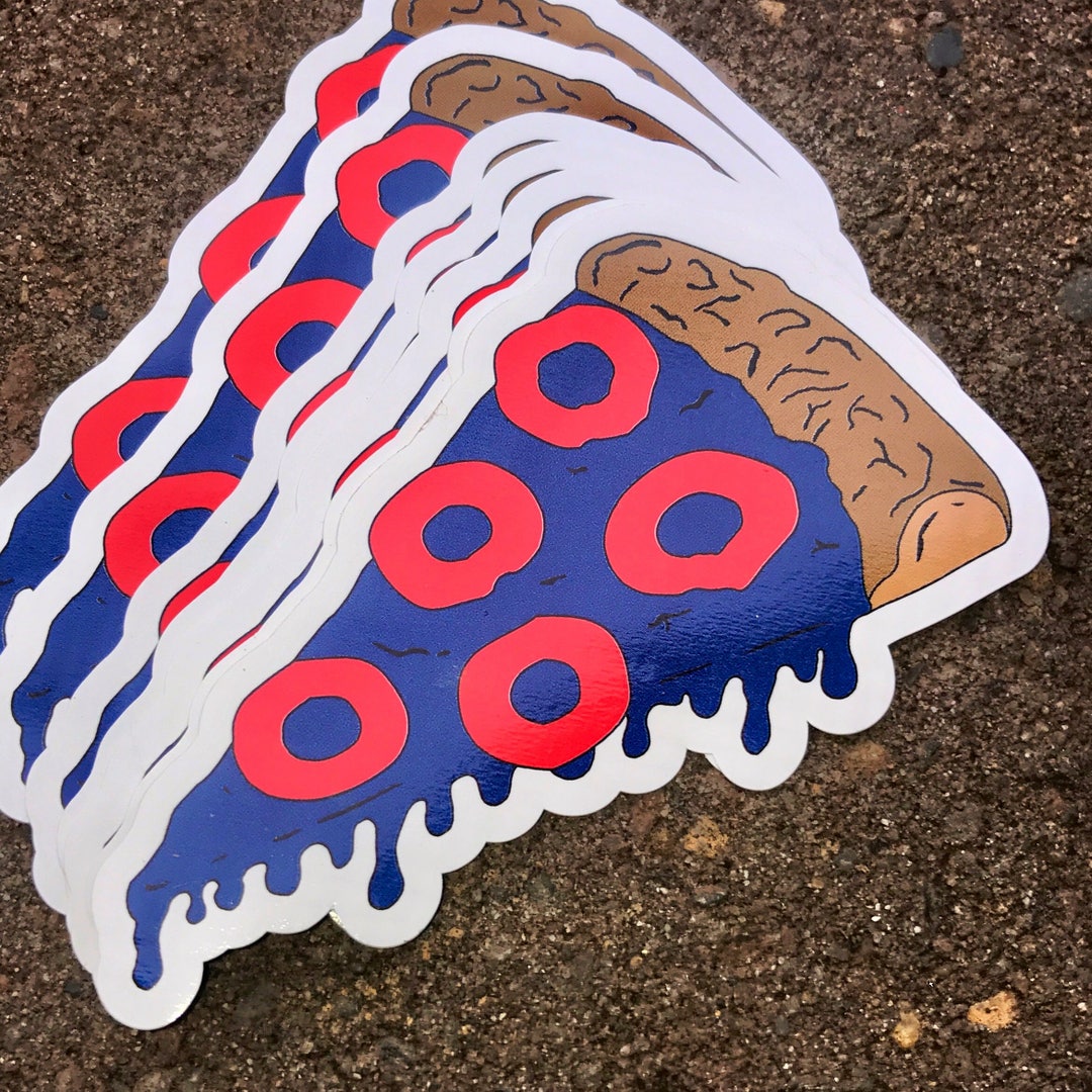 Phish Donut Pizza Sticker - Etsy
