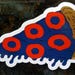 Phish Donut Pizza Sticker - Etsy
