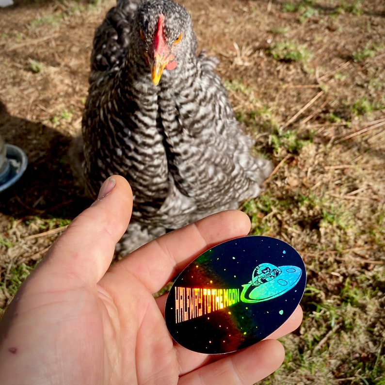 Spaceman Spiff Halfway to the Moon Sticker - Etsy