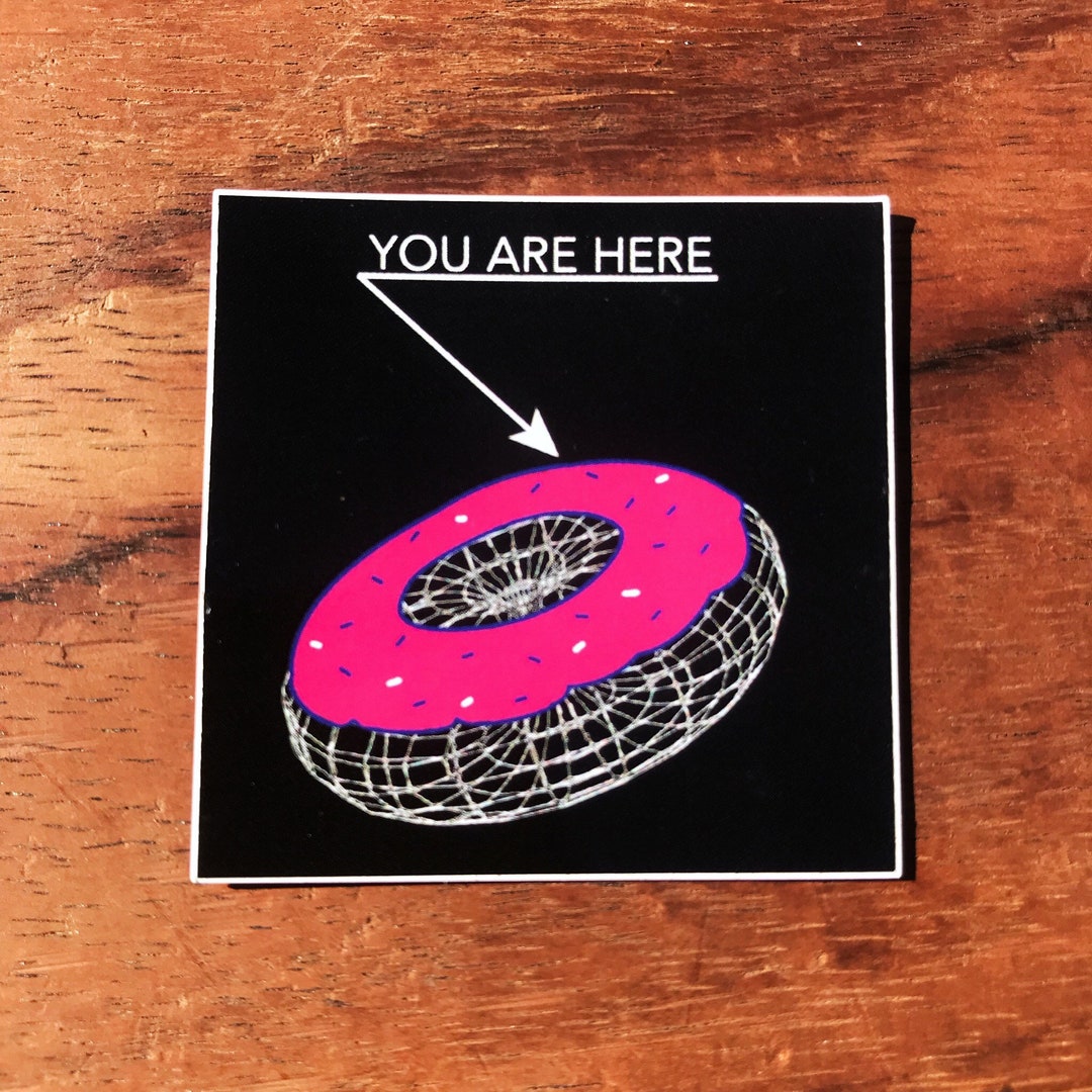 Phish Donut Universe Sticker - Etsy