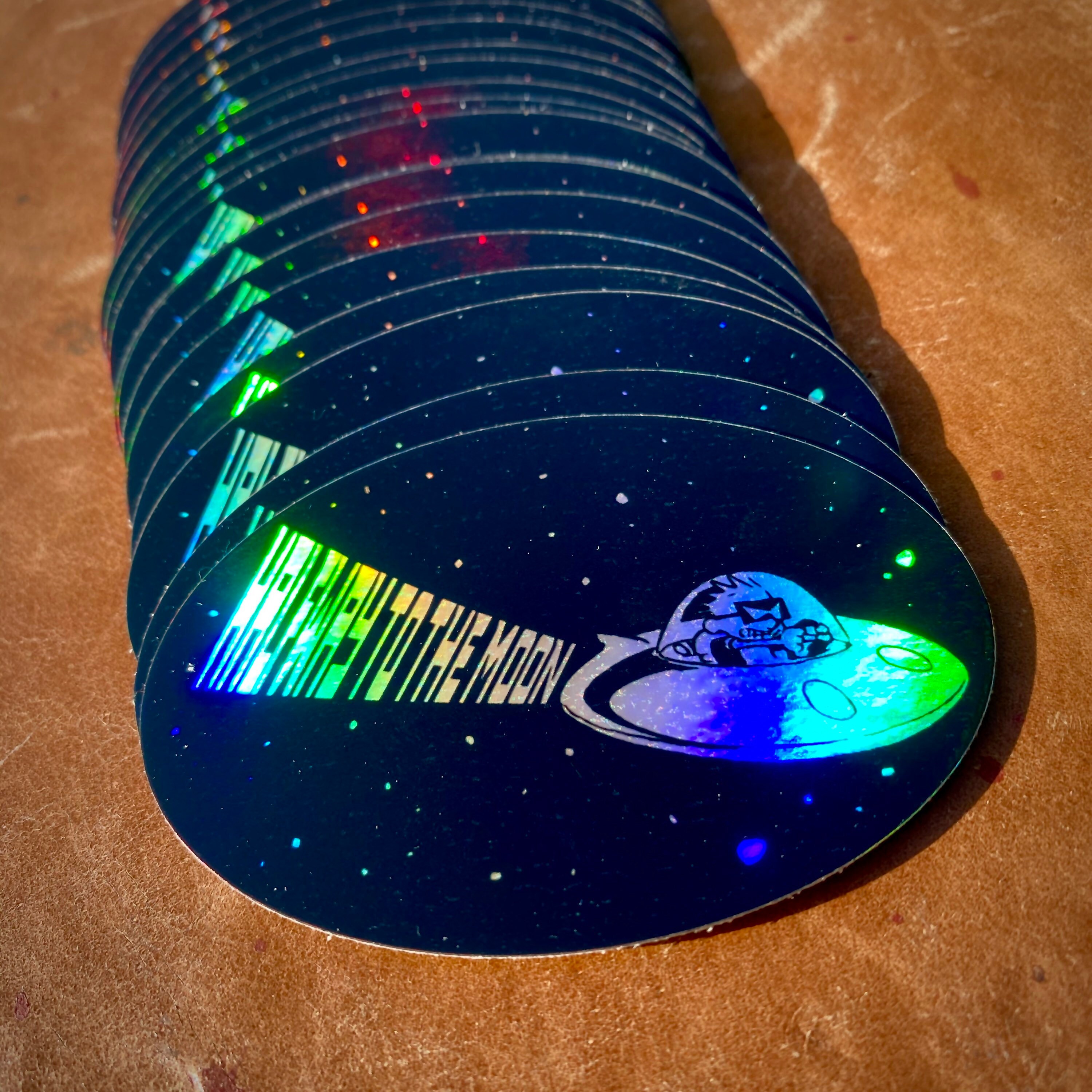 Spaceman Spiff Halfway to the Moon Sticker - Etsy