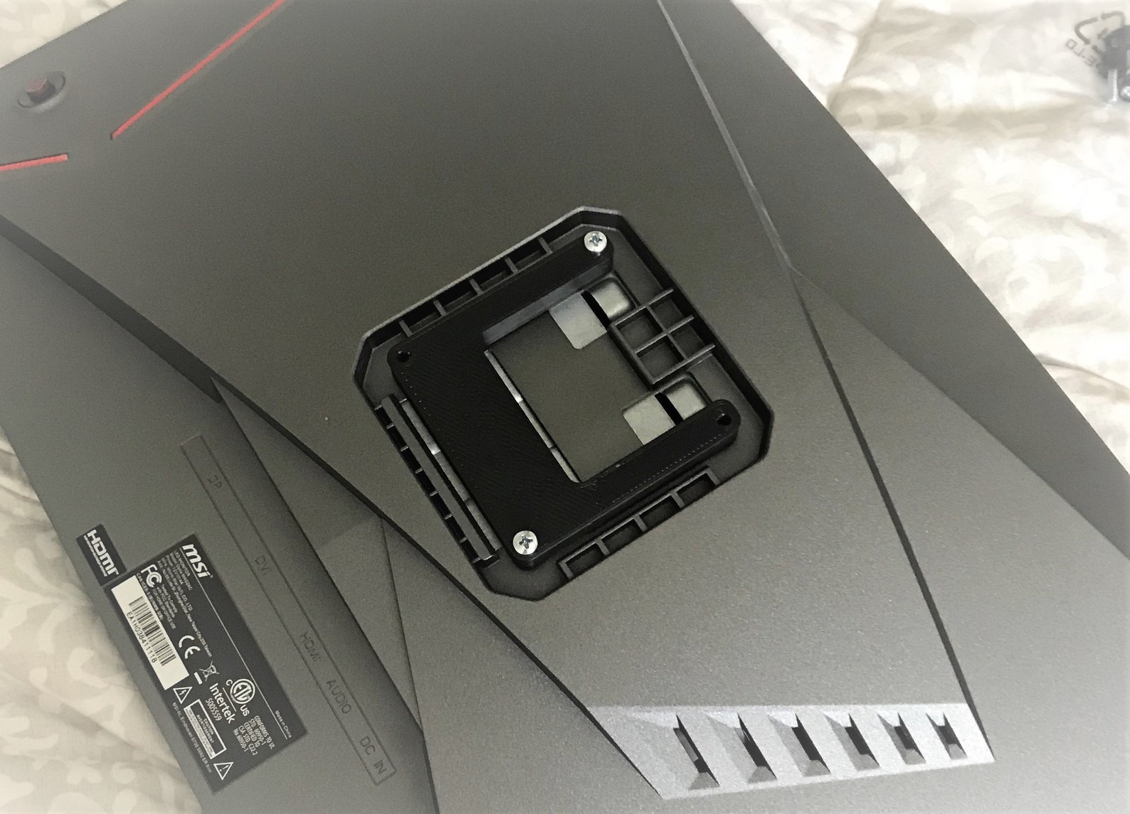 MSI Optix Monitor VESA Adapter: MAG24C / MAG27CQ / MAG270VC - Etsy