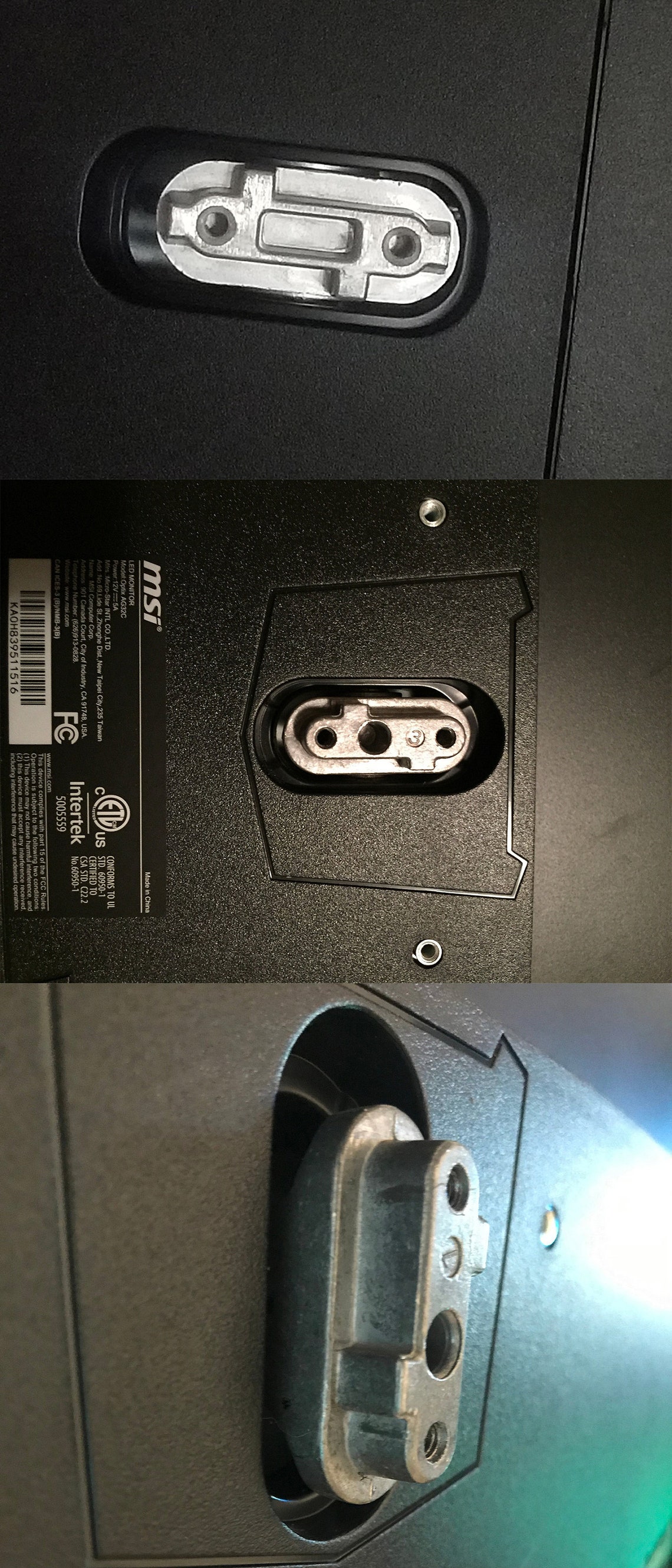 MSI Optix VESA Mount Adapter G241VC G27C G27C2 G24C - Etsy.de