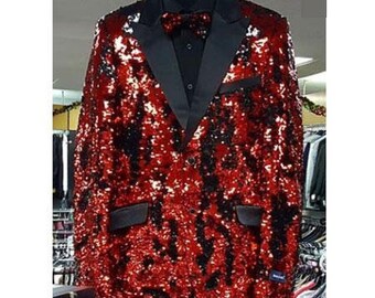 Red Shiny Jacket - Etsy