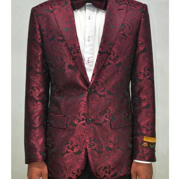 Mens Paisley Sport Coat - Etsy