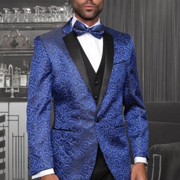 Royal Blue Mens Tuxedo Jacket - Etsy
