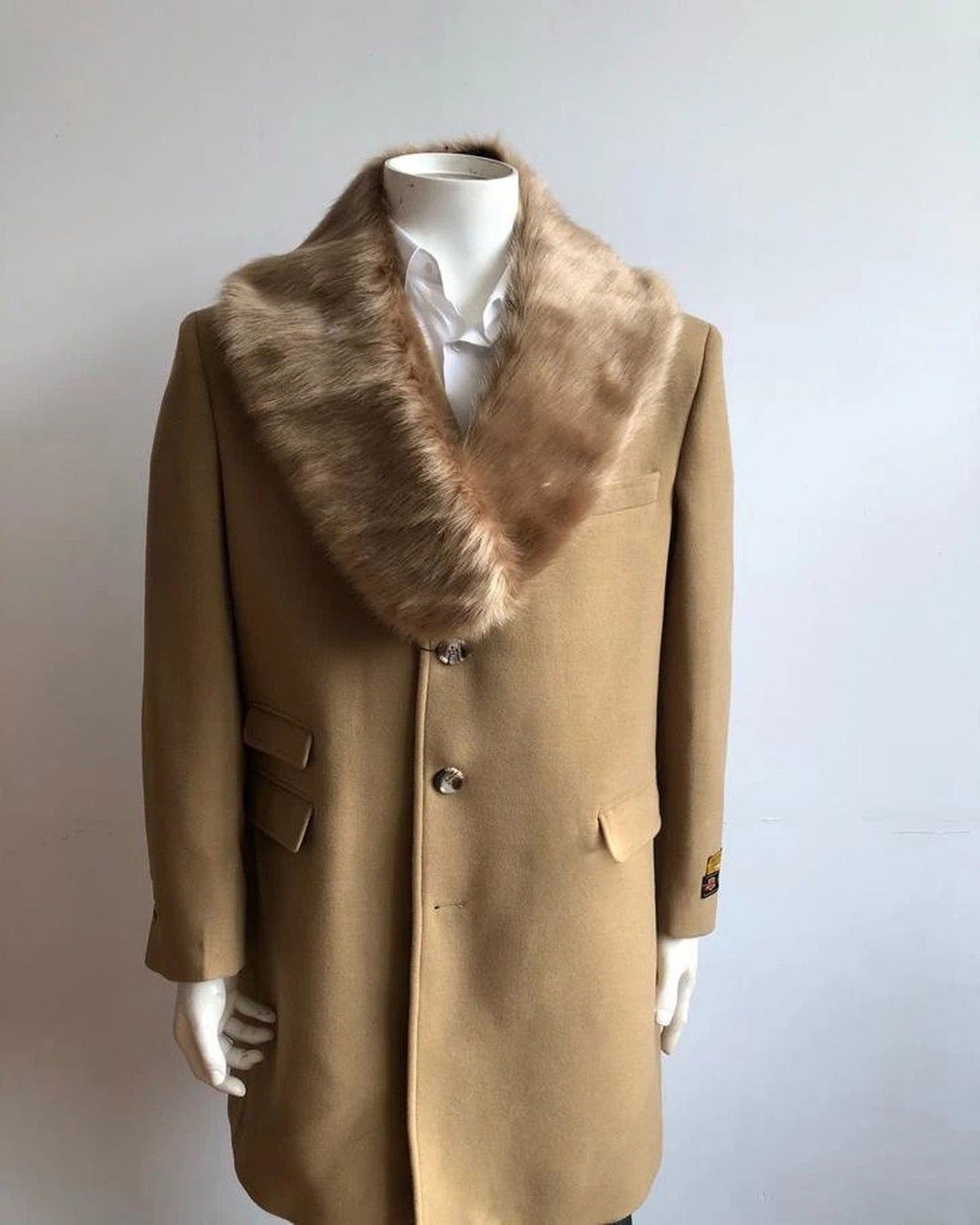 Full Length Car-coat-camel - Etsy