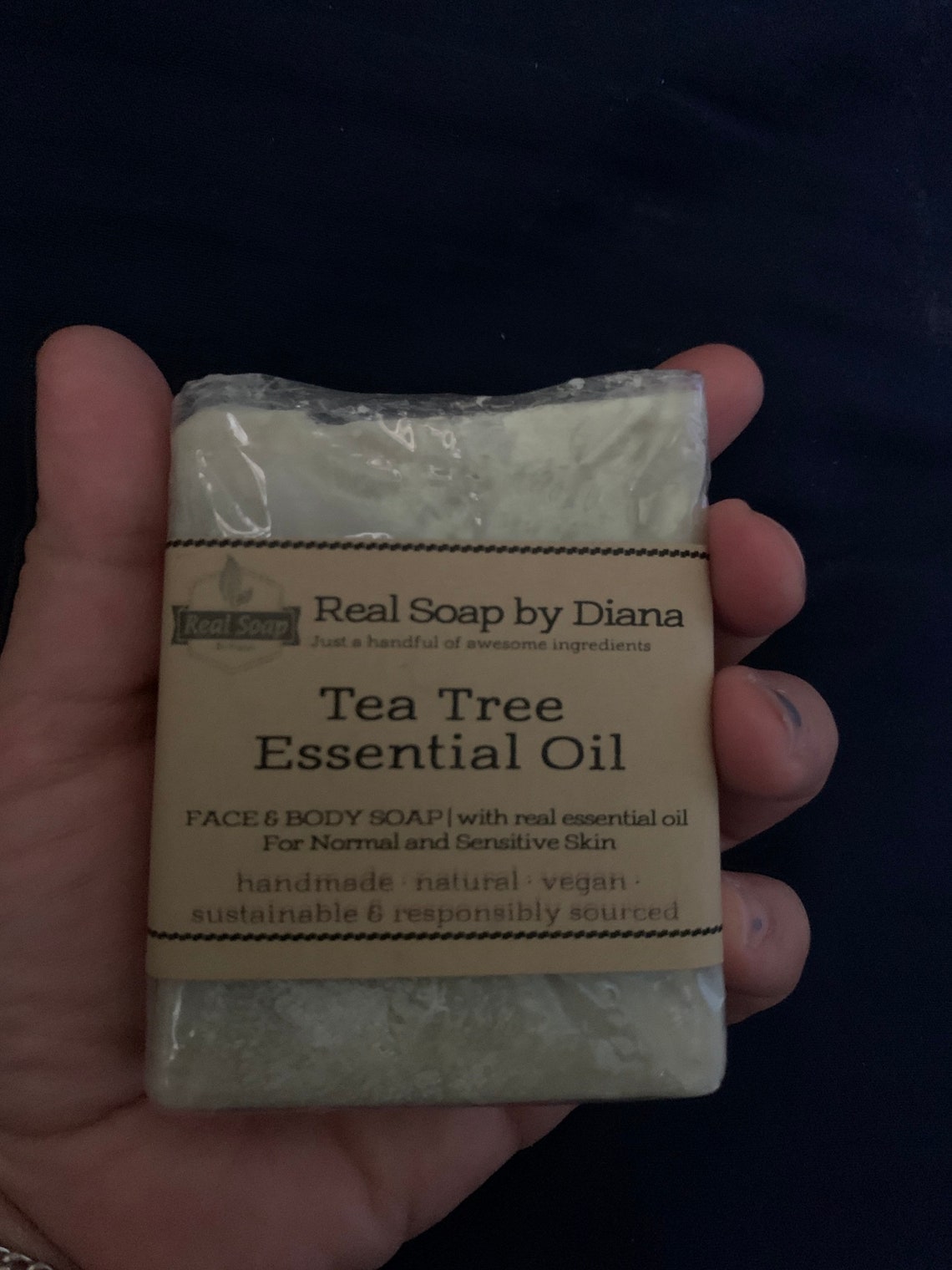 Tea Tree Essential Oil Soap - Etsy