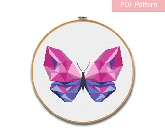 Set of patterns geometric cross stitch pattern modern cross | Etsy