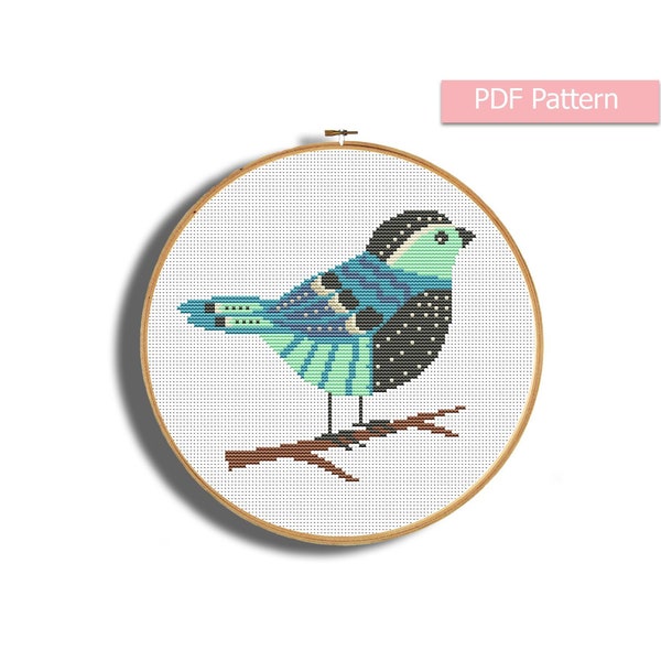 Bird Cross Stitch Pattern - Etsy