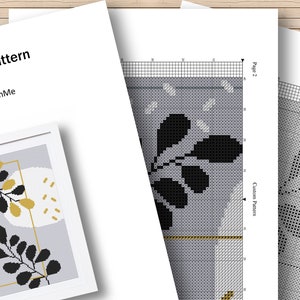 Abstract Modern Pattern, Cross Stitch Pattern, Modern Cross Stitch Pdf ...