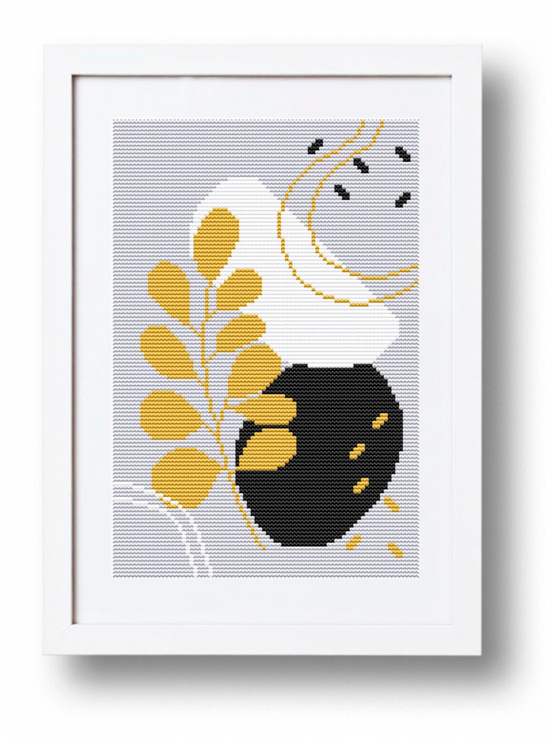 Set of 3 Abstract Patterns Cross Stitch Pattern Modern Cross - Etsy