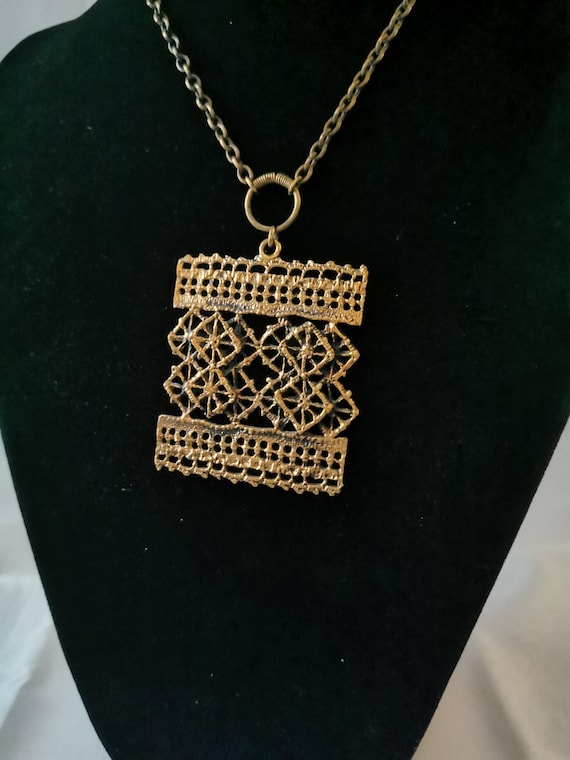 Huge Necklace "Pitsi" by the artist Pentti Sarpaneva … - Gem