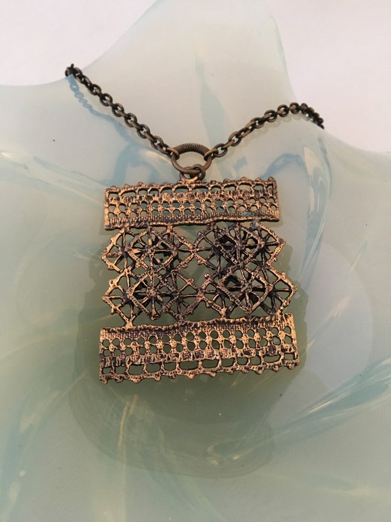 Huge Necklace "Pitsi" by the artist Pentti Sarpaneva … - Gem