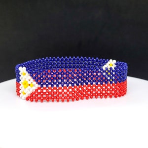 Philippines Flag Bracelet, Filipino Bracelet - Etsy