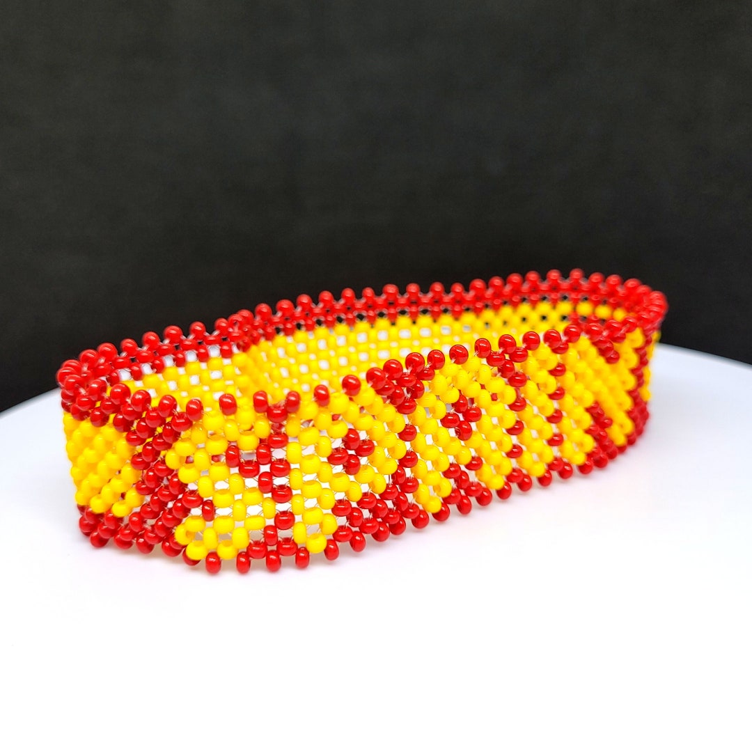 Spanish Flag Bracelet - Etsy