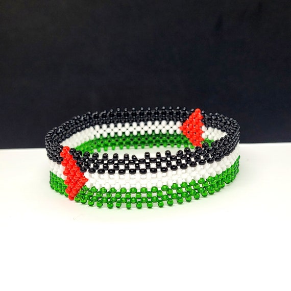 Palestine Flag Bracelet | Etsy