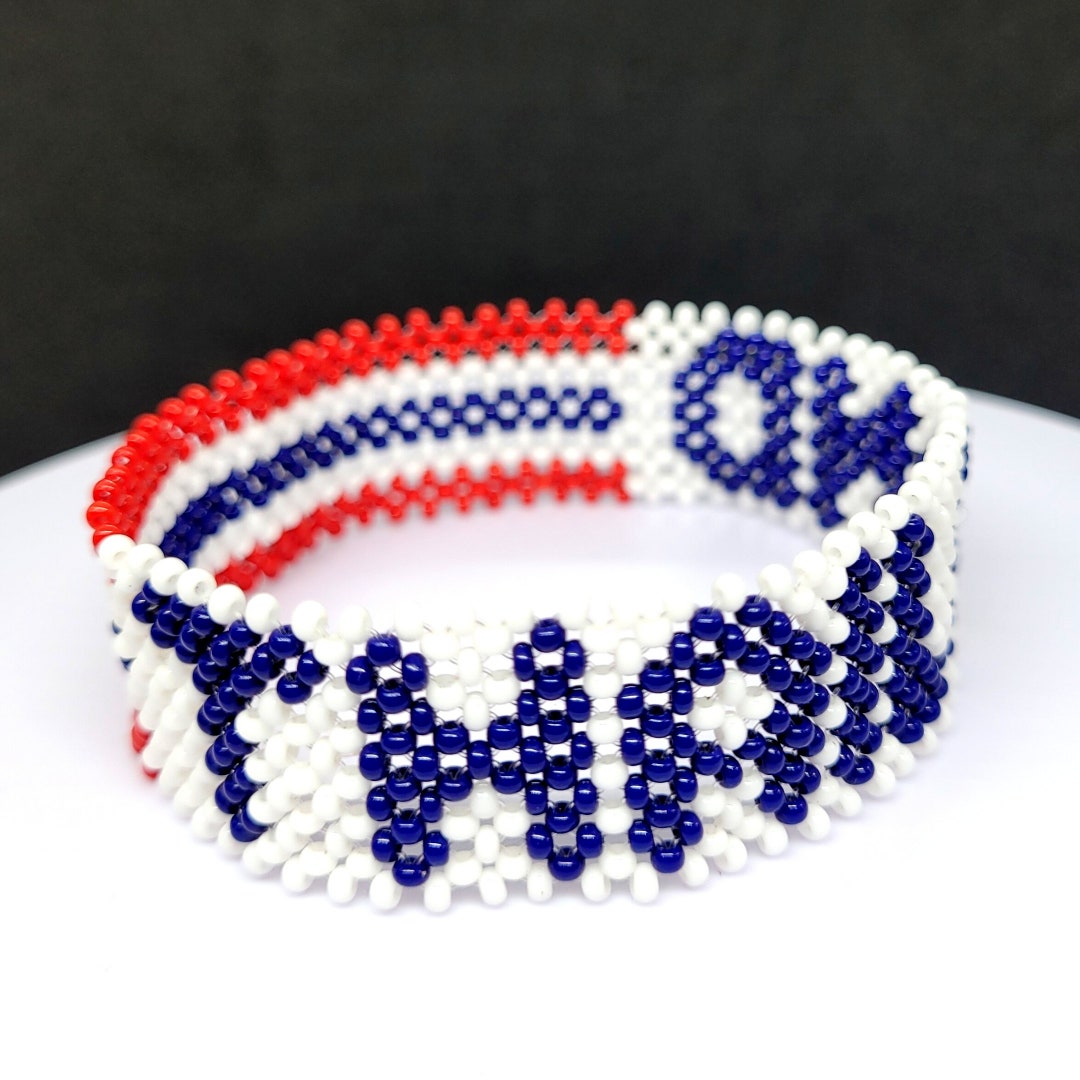 Thailand Flag Bracelet - Etsy