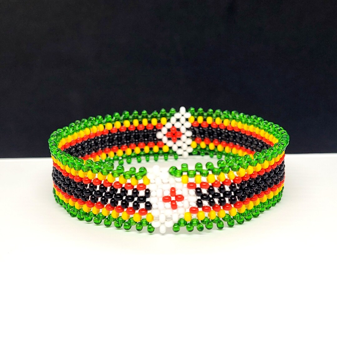 Zimbabwe Flag Bracelet - Etsy