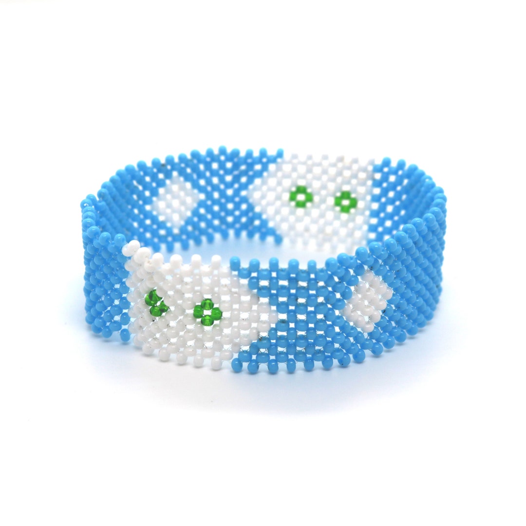 Galmudug Flag Beaded Bracelet, Galmudug Region Bracelet - Etsy