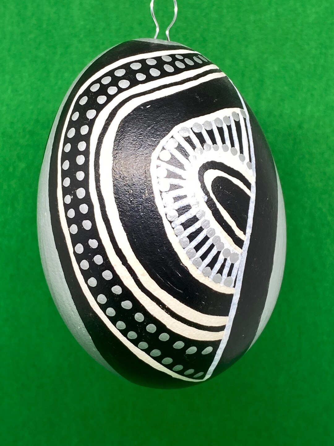 Mandala Easter Egg, Painted Egg, Dot Painting, Unique - Etsy