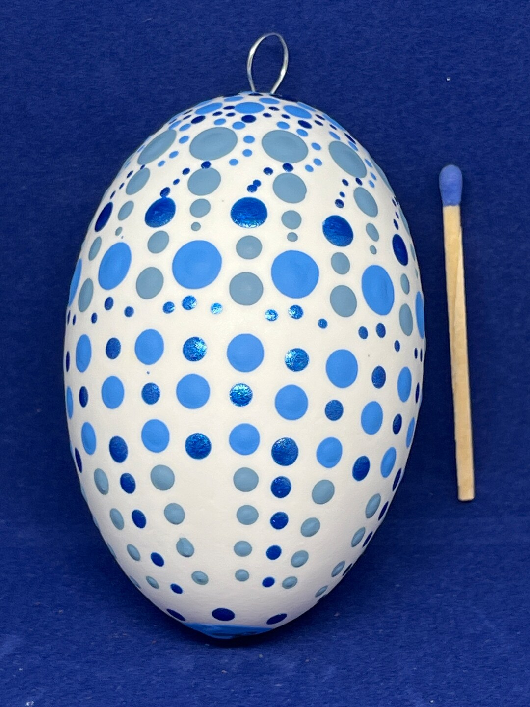 Mandala Easter Egg, Painted Egg, Dot Painting, Unique - Etsy