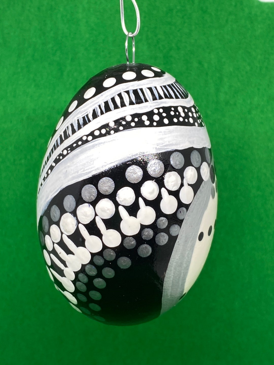 Mandala Easter Egg, Painted Egg, Dot Painting, Unique - Etsy