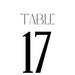 Art Deco Printable Table Numbers - Etsy
