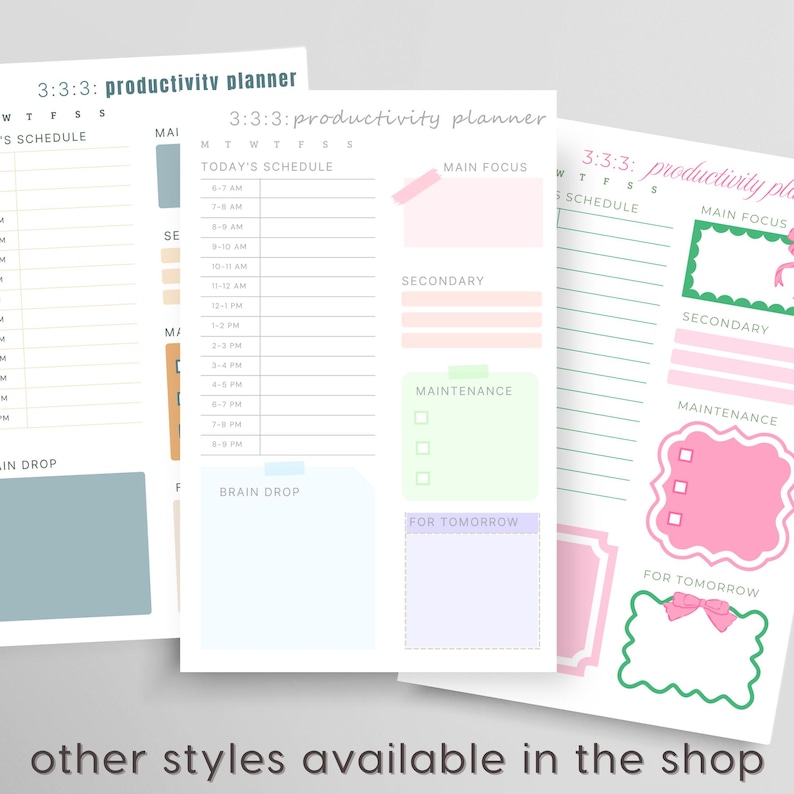 Productivity Planner for Students, Study Planner for Procrastinators ...
