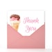 Ice Cream Thank You Notes, Cute Watercolor Ice Cream Cone Printed Thank ...