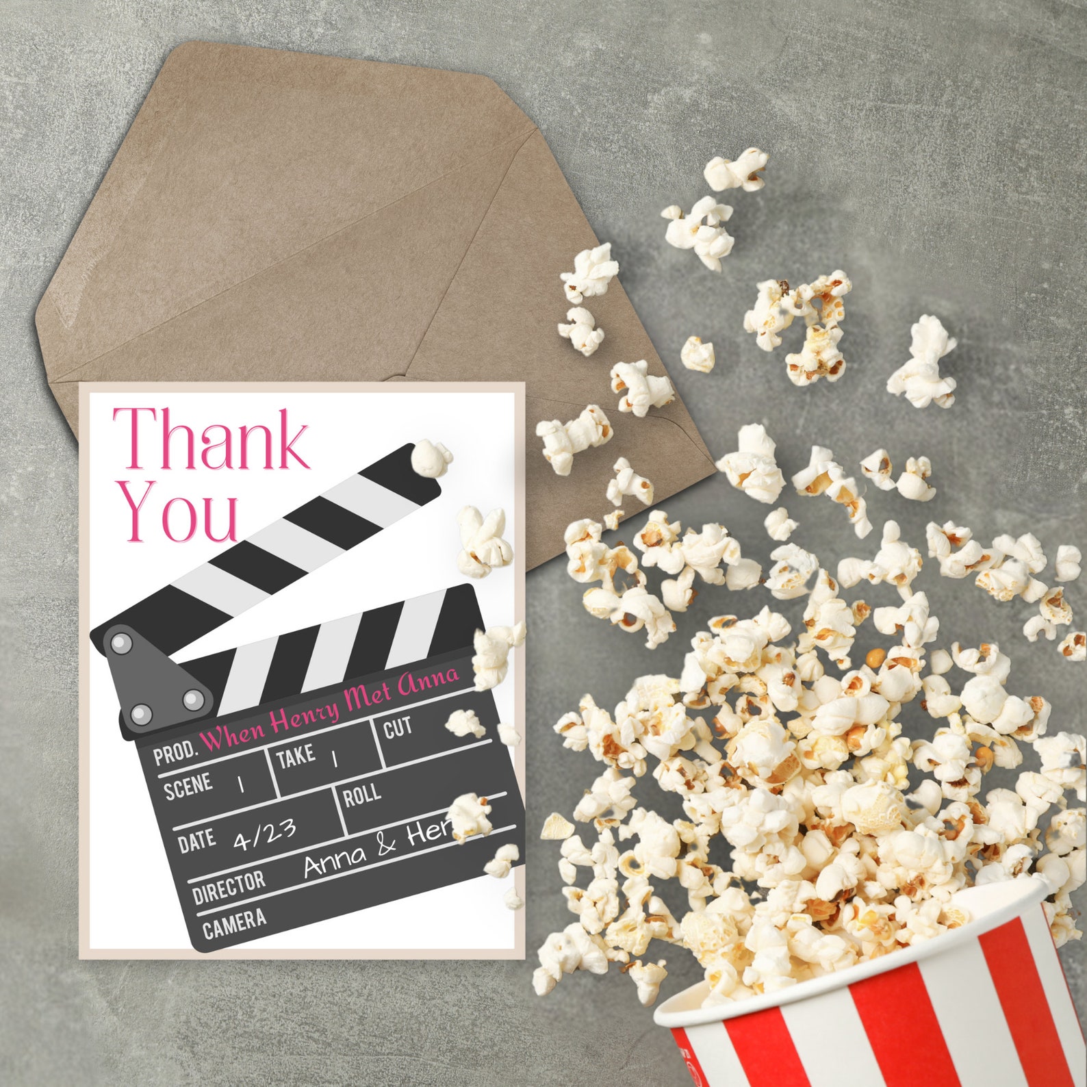 Rom-com Movie Themed Bridal Shower Invitation Bundle, Romcom Wedding ...